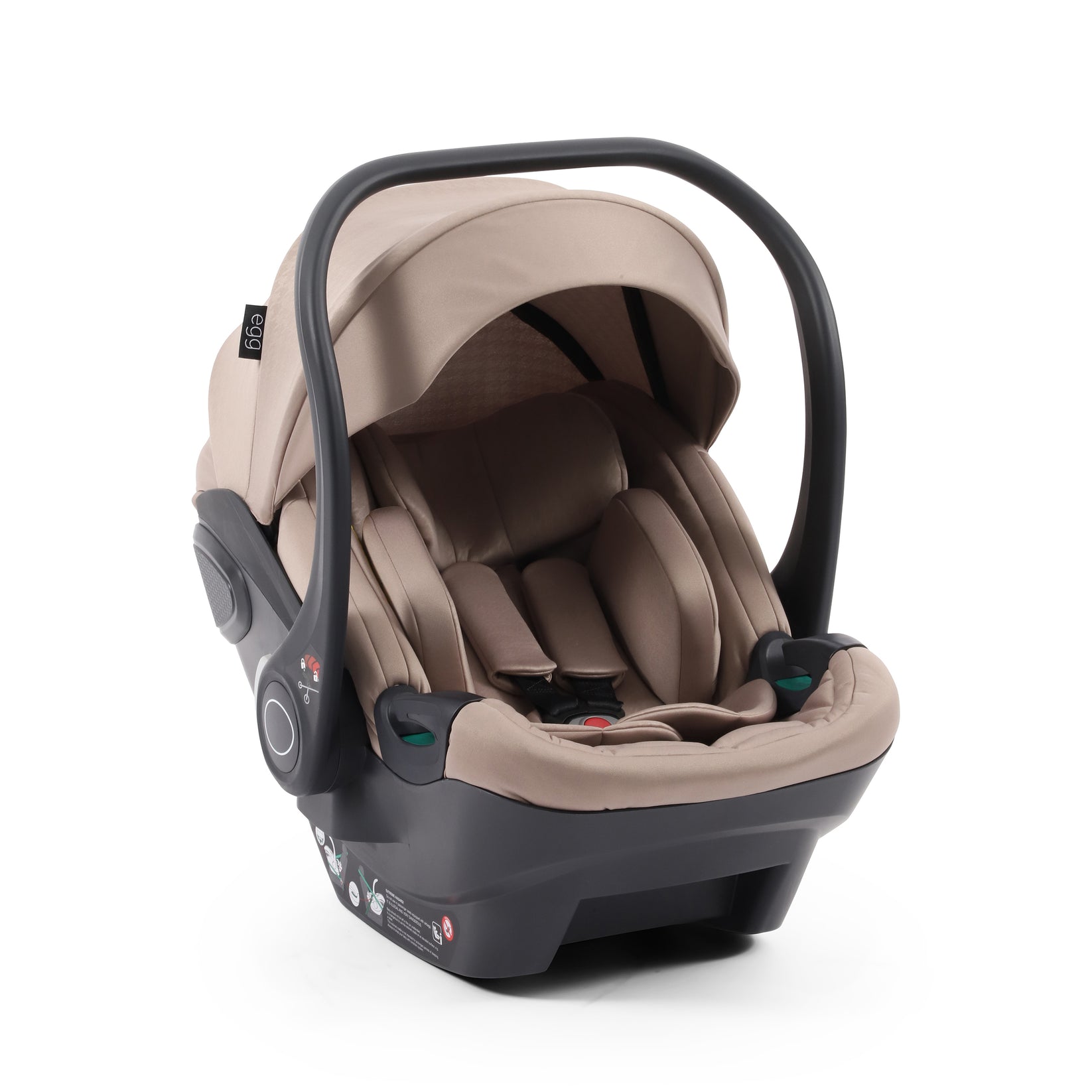 egg® Shell Infant Car Seat with ISOFIX Base – egg Stroller